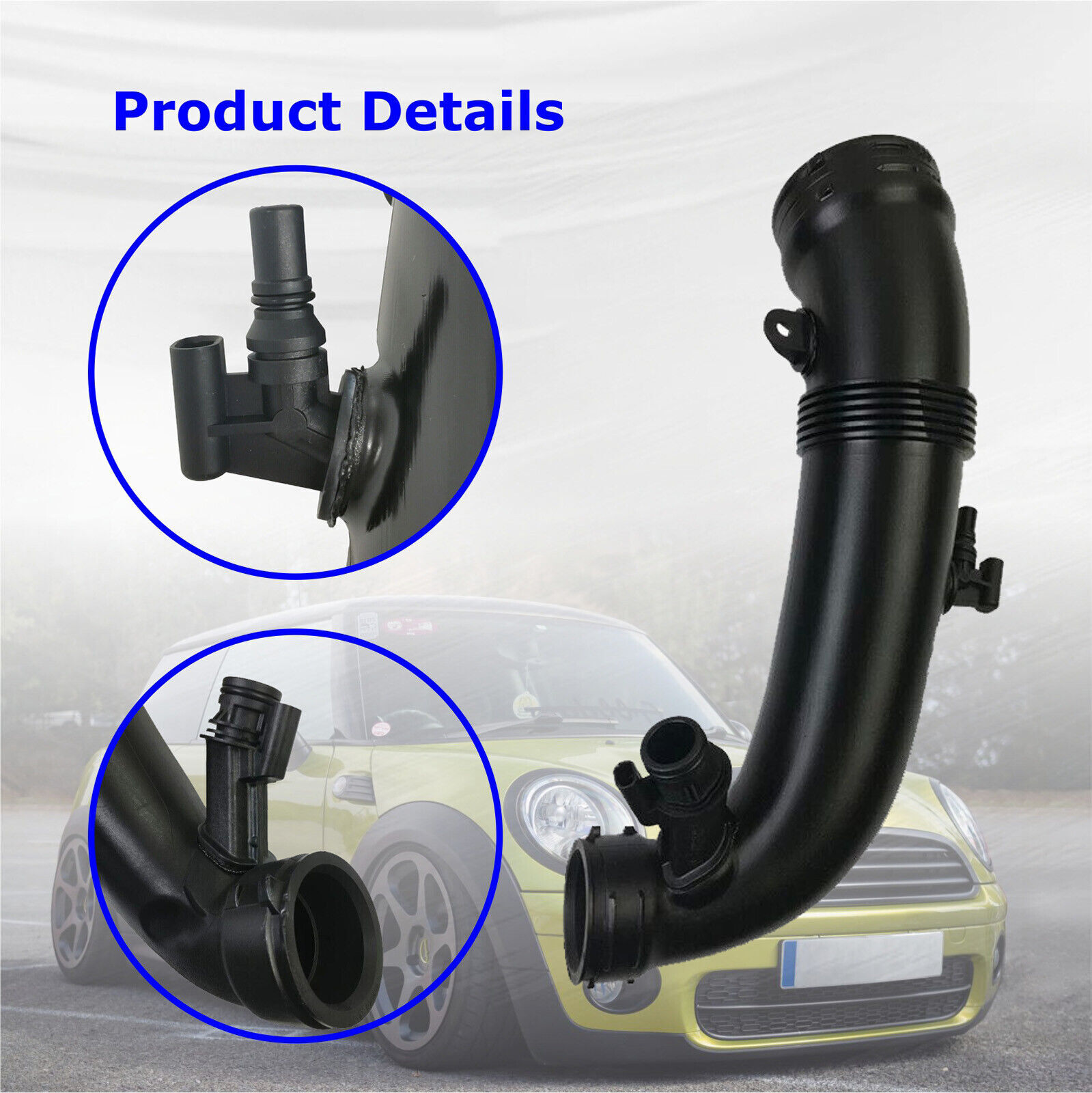 Air Pipe Duct Intake Boot for 10-15 Mini Cooper Countryman Paceman ...