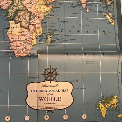 World Maps - Hammond World Map