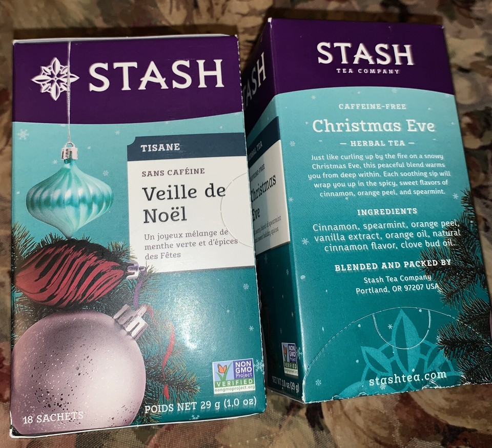 (STASH Christmas Eve HERBAL Tea Blend (18 tea bags Ea) You Get 2 For A ...