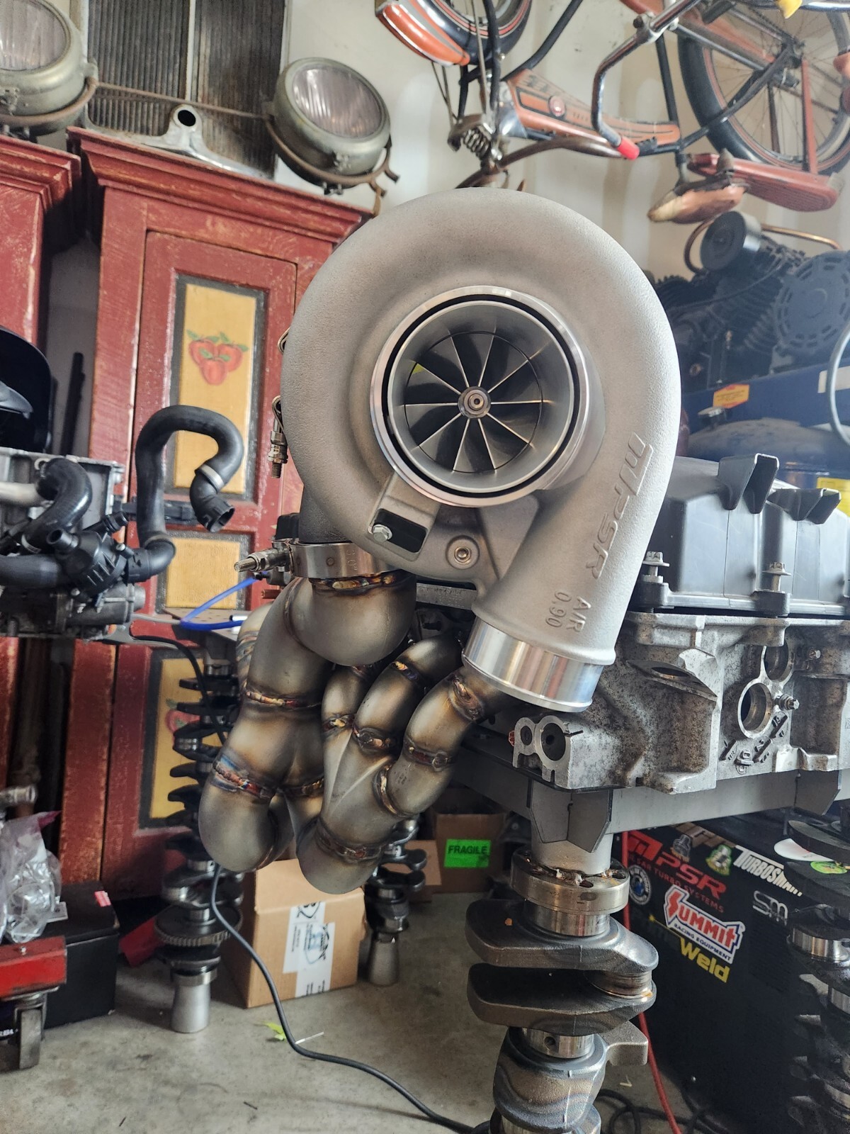 N54 Top Mount Single Turbo Kit | Individual | Mounting Hardware ...