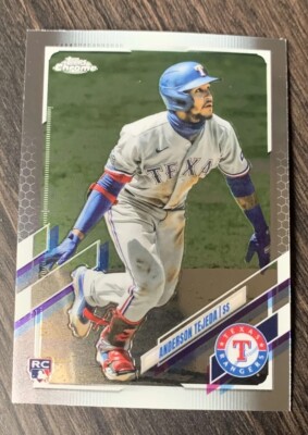 2021 Topps Chrome Anderson Tejada Base RC Texas Rangers | eBay