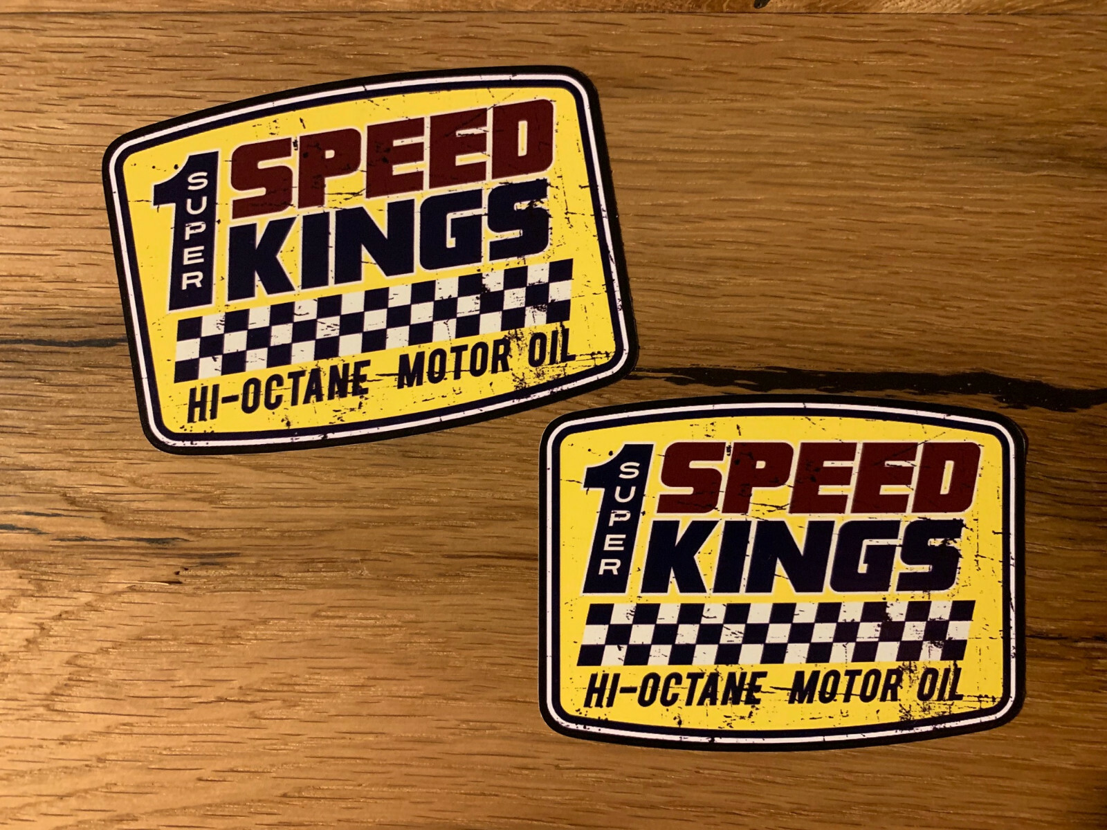 2x Speed Aufkleber Öl Tuning Oldschool Sticker Hot Rod V8 Retro Racing ...