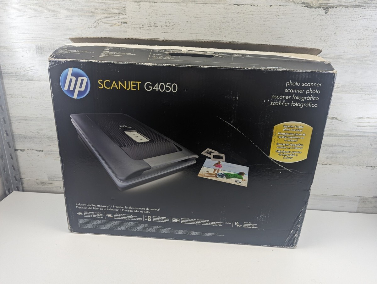 Impresora Hp Scanjet G4050 HP Scanjet G4050 Tutorial De