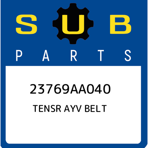 23769AA040 Subaru Tensr ayv belt 23769AA040, New Genuine OEM Part | eBay