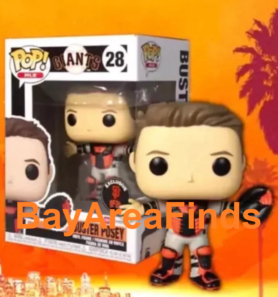 San Francisco Giants Star Buster Hugs Posey Lou Seal Funko Pop SGA SF ...