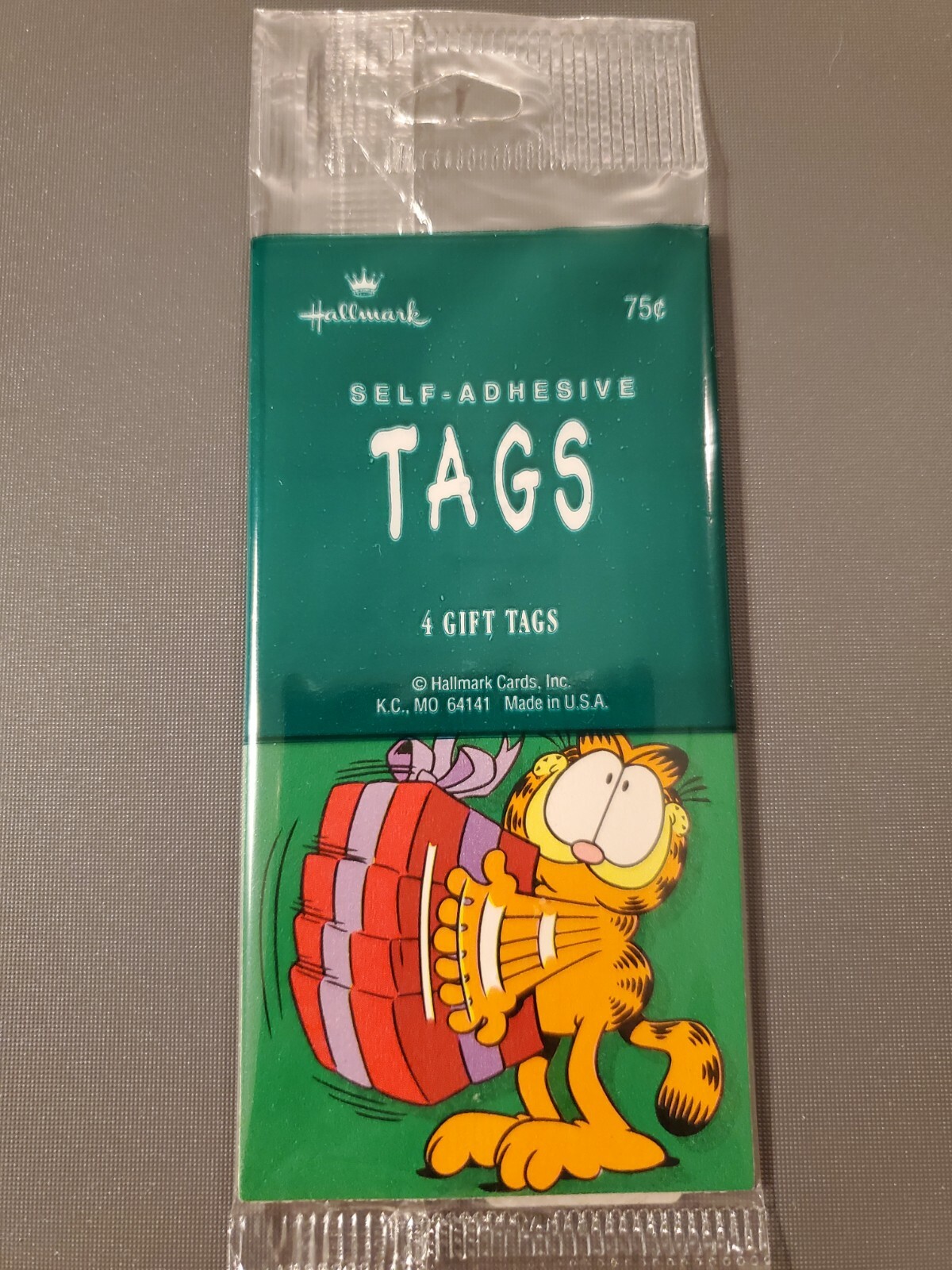Vintage Hallmark Garfield Christmas Gift Tags Set of 12 Holiday ...