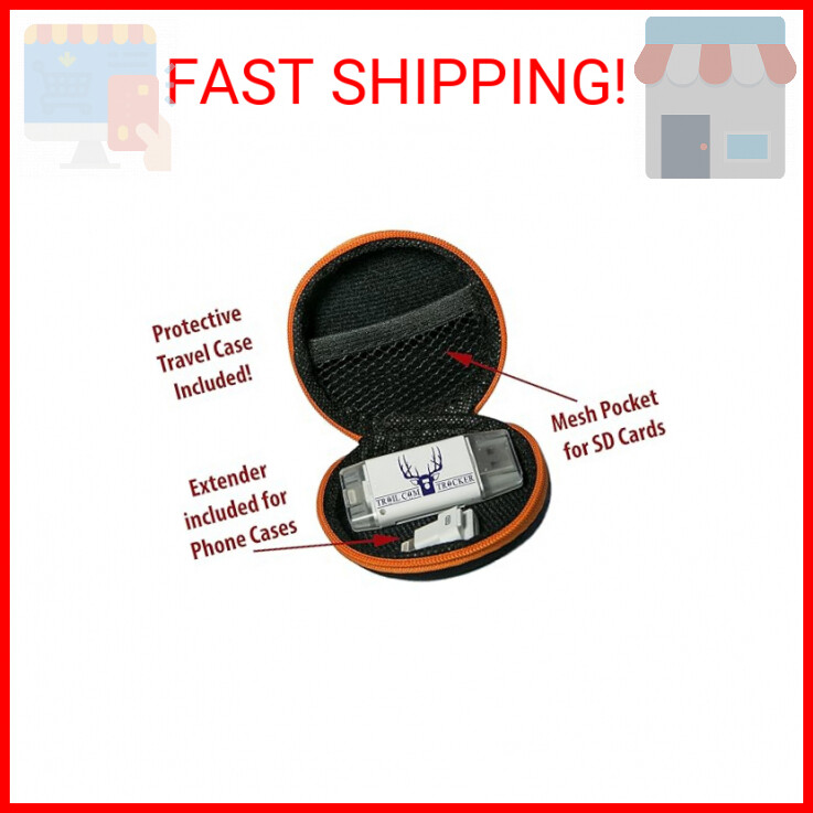 Trail Cam Tracker SD Card Reader for iPhone & Android Micro USB – Best ...