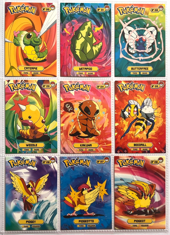 2025 POKEMON ATTACK KANTO 1st Gen Full Set 151/151 Cards Top Peru TCG ...