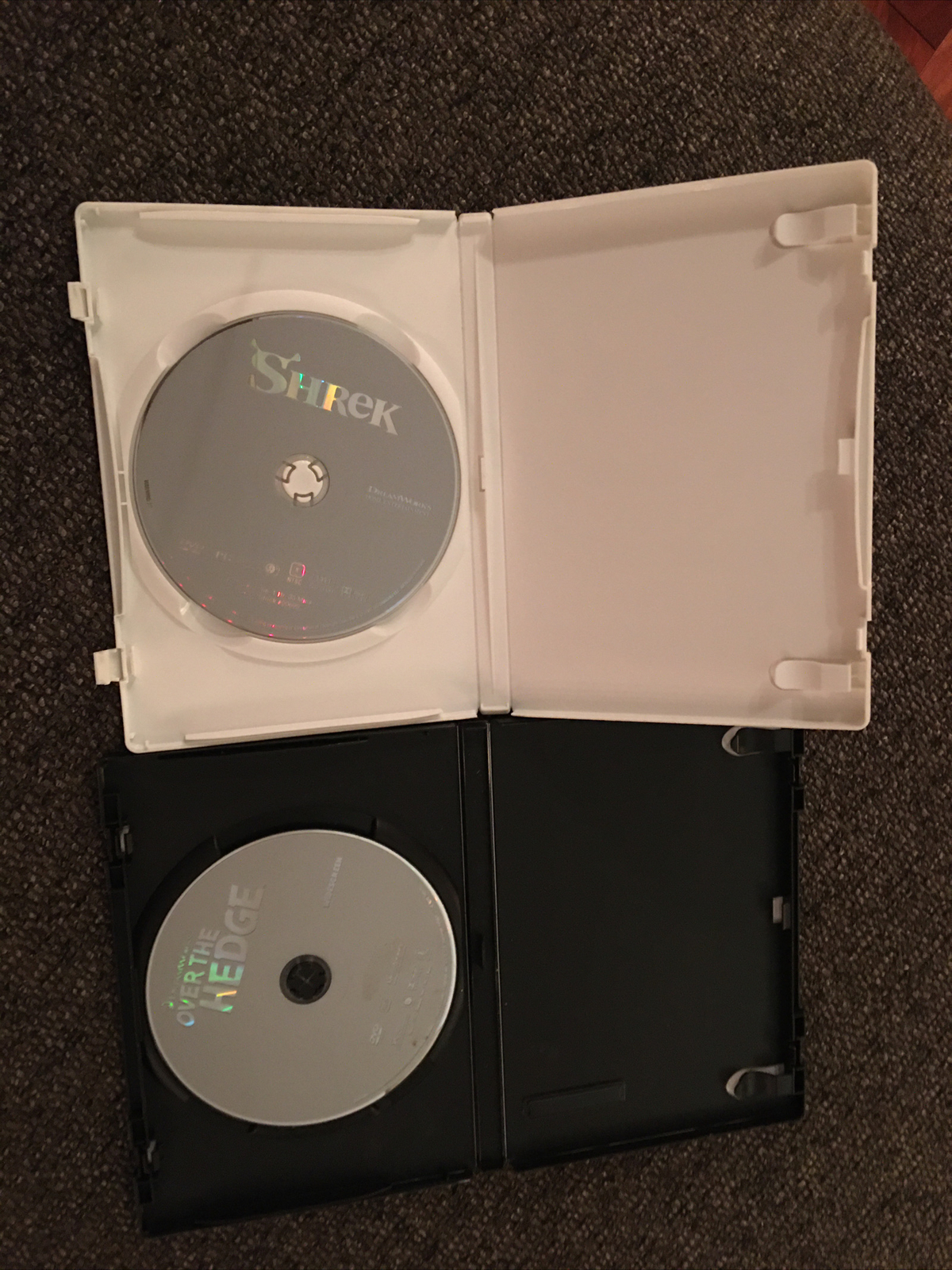 Lot of 2 Dreamworks DVDs Over the Hedge 2006 & Shrek 2006 | eBay