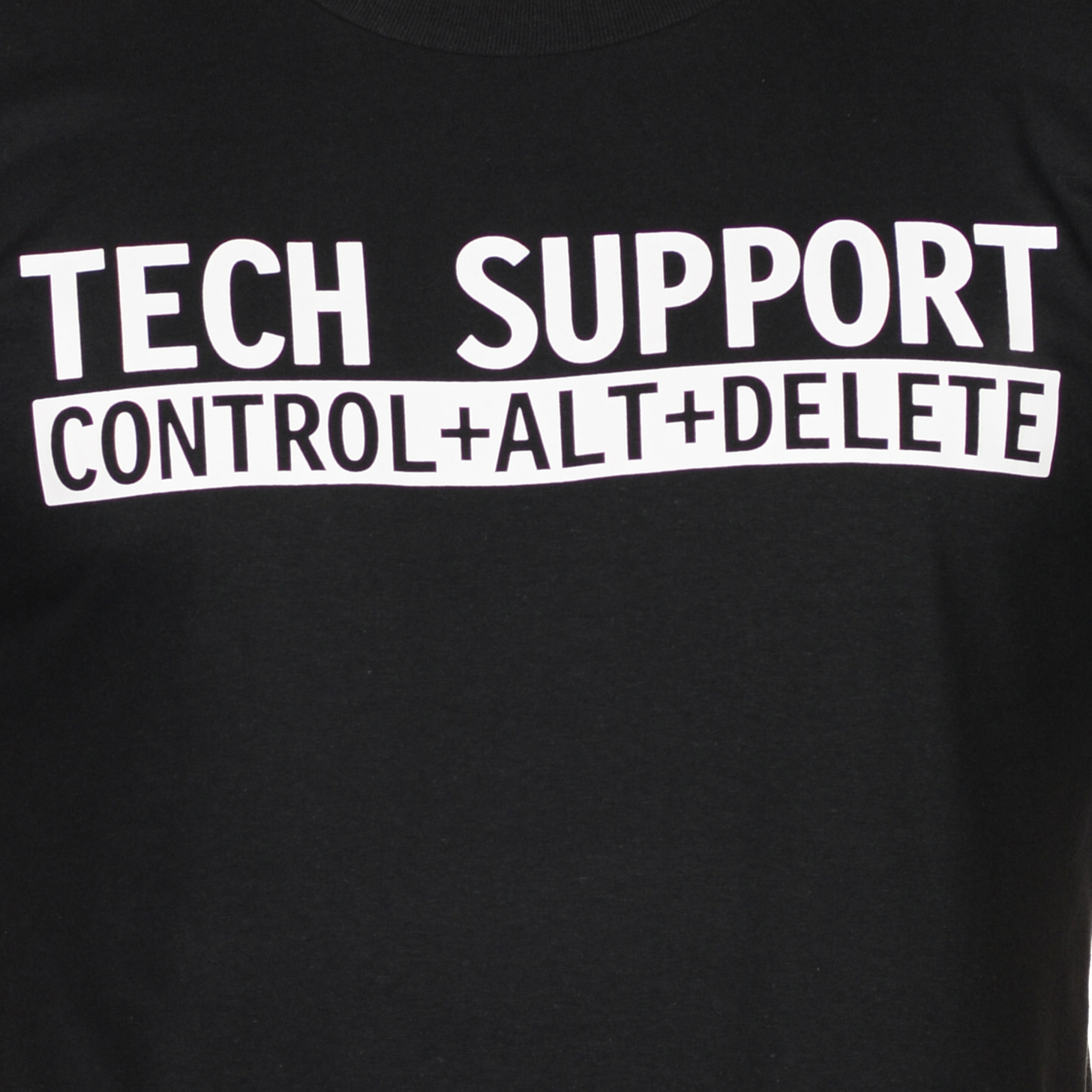 TECH SUPPORT control alt delete Funny computer nerd gamer IT geek T ...