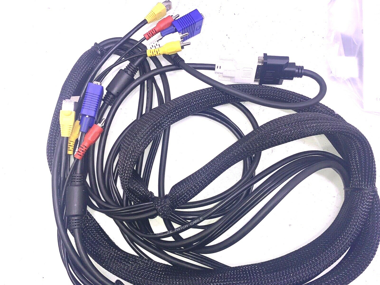 LOT OF 6 LG RJP-110W A/V TERMINAL EXPANSION REMOTE JACK PACK PANEL DVI ...