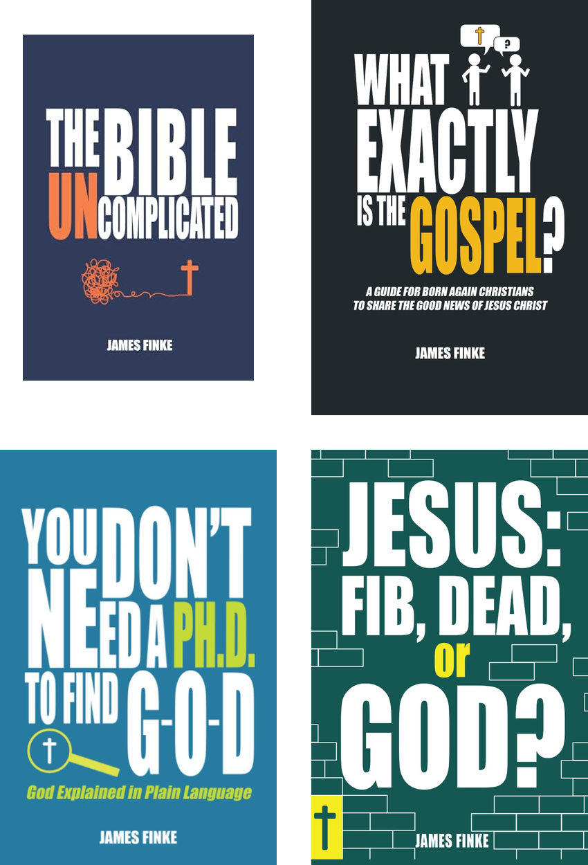 James Finke Christianity Uncomplicated 4-Book Paperback Collection | eBay