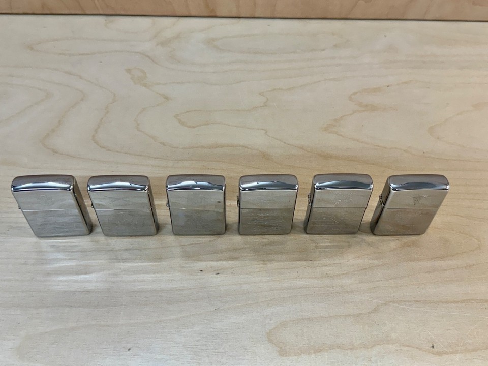 Rare Zippo The WW II Commemorative Series - Full Set in Original Box w ...