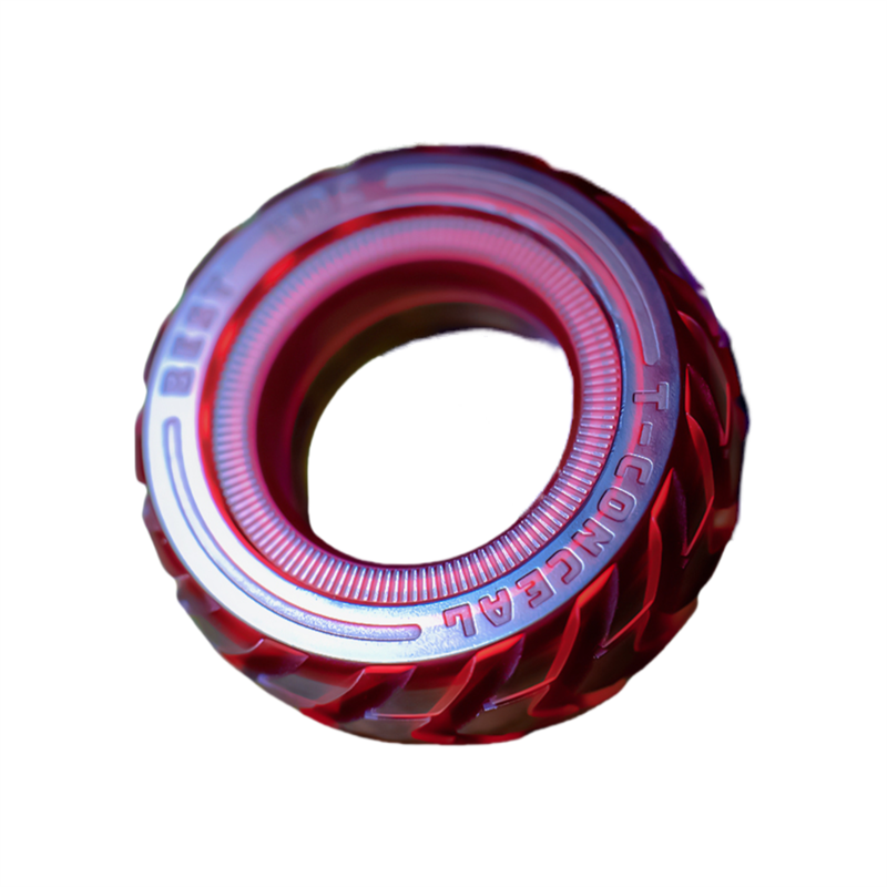 Tire EDC Fidget Ring Personalized Plastic Magnetic Ratchet Ring Fun ...