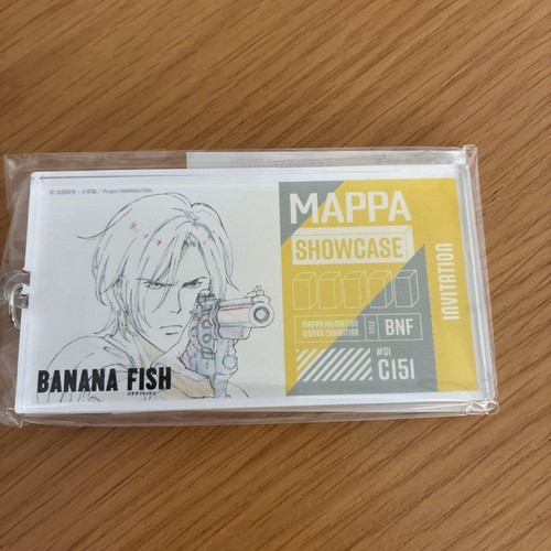 Ash Acrylic Keychain MAPPA Banana Fish | eBay