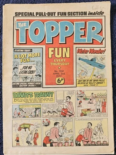 Topper Comic No. 1261 (1977) April 2nd, Fair | eBay