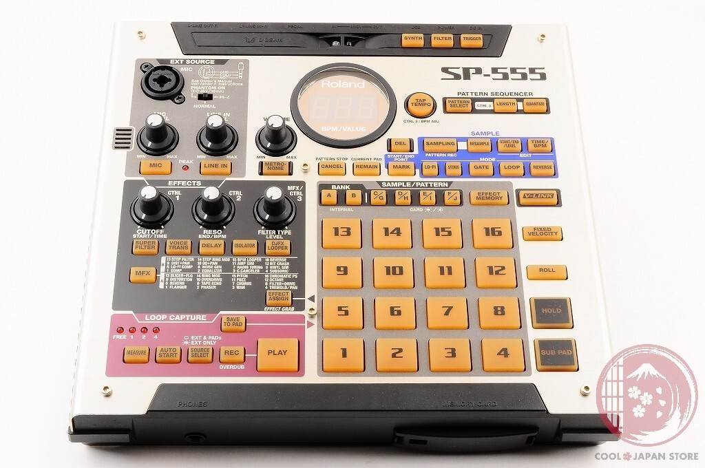 [MINT w/ 1GB AC Adapter] Roland SP-555 SP555 Creative Sampler from ...