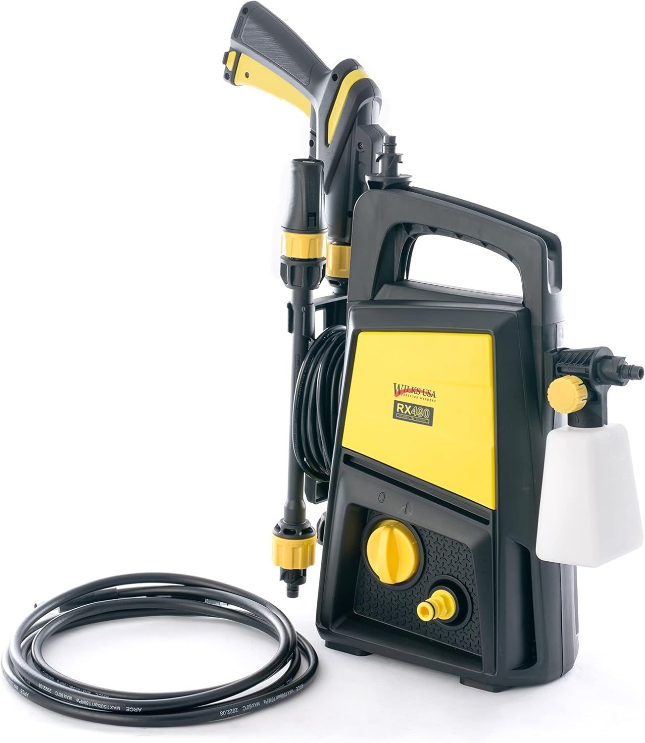 WILKS-USA RX490 Electric Pressure Washer Portable 110 BAR Jet Wash Car ...