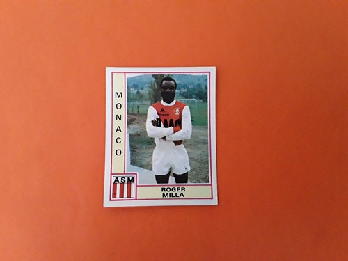 Panini FOOTBALL 80 ROGER MILLA MONACO #188 | eBay