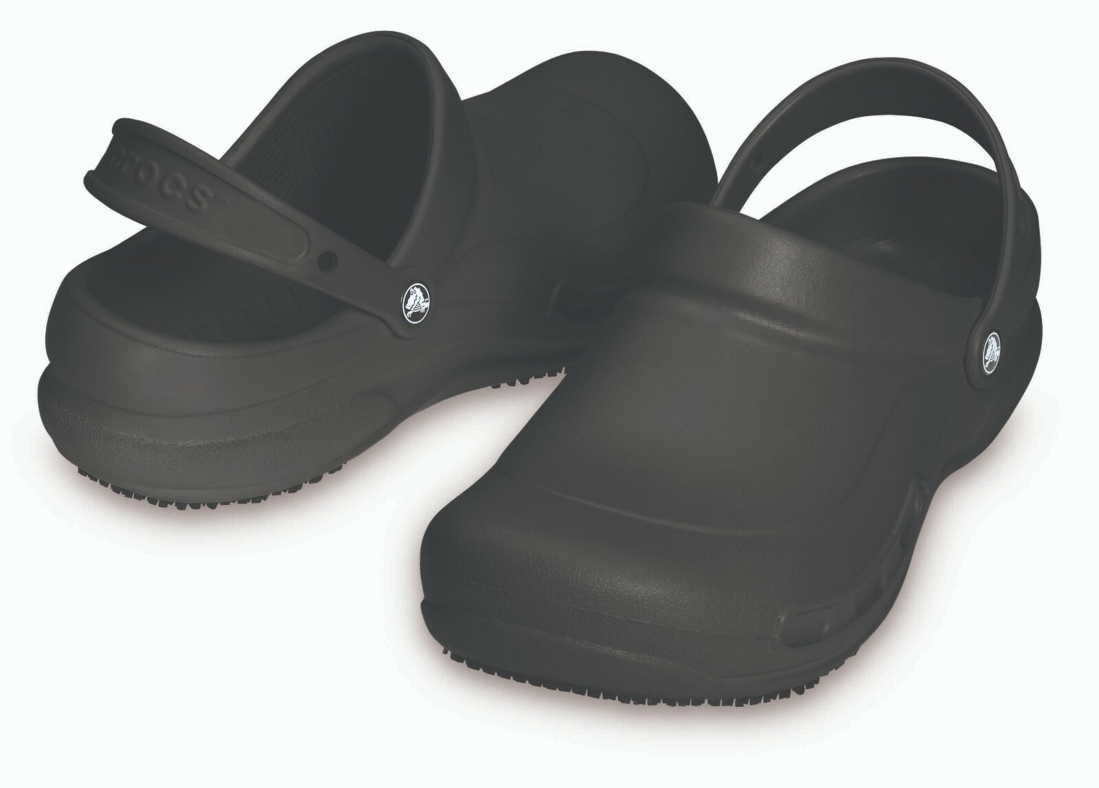 Crocs Bistro black clogs work medical shoes, scrubs, kitchen | eBay