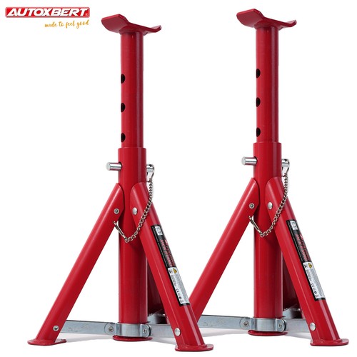 2PCS 3 Ton 6000lbs Folding Car Truck Axle Jack Stands Lifting Auto ...