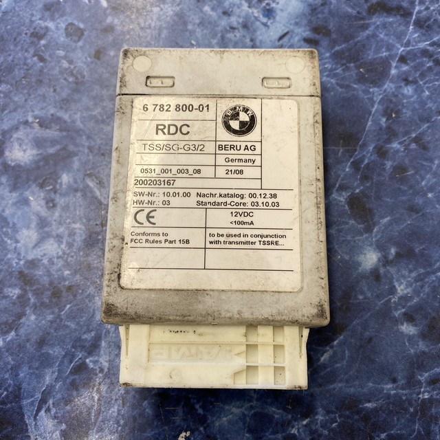 08 BMW E90 3 Series Tire Pressure RDC TPMS Control Module Computer Unit ...