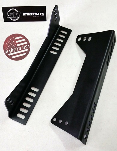 StreetRays UNIVERSAL LOW SIDE MOUNT BRACKETS RECARO SPARCO BUCKET SEAT ...