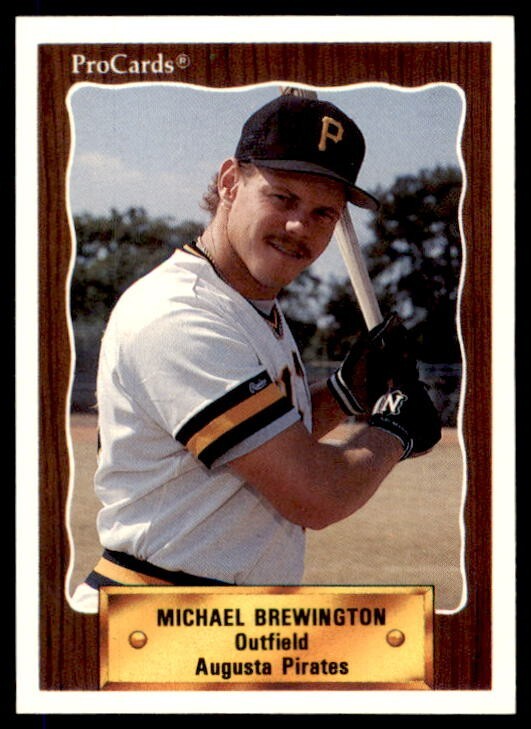 1990 PROCARDS AUGUSTA PIRATES MICHAEL BREWINGTON #2476 | eBay