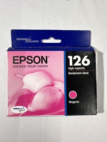 NIP Epson 126 High-Capacity Magenta Ink Cartridge 09/20 Nx330, 430 ...