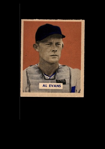 1949 Bowman Set-Break #132 Al Evans EX-EXMINT *GMCARDS* | eBay