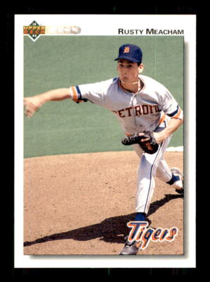 1992 BASEBALL 1992 Upper Deck Rusty Meacham Detroit Tigers #453 1 | eBay