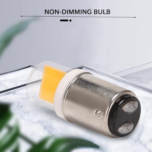 BA15D Led Light Bulb 3W 110V 220V AC Non-Dimming 300 Lumens COB 1511 ...