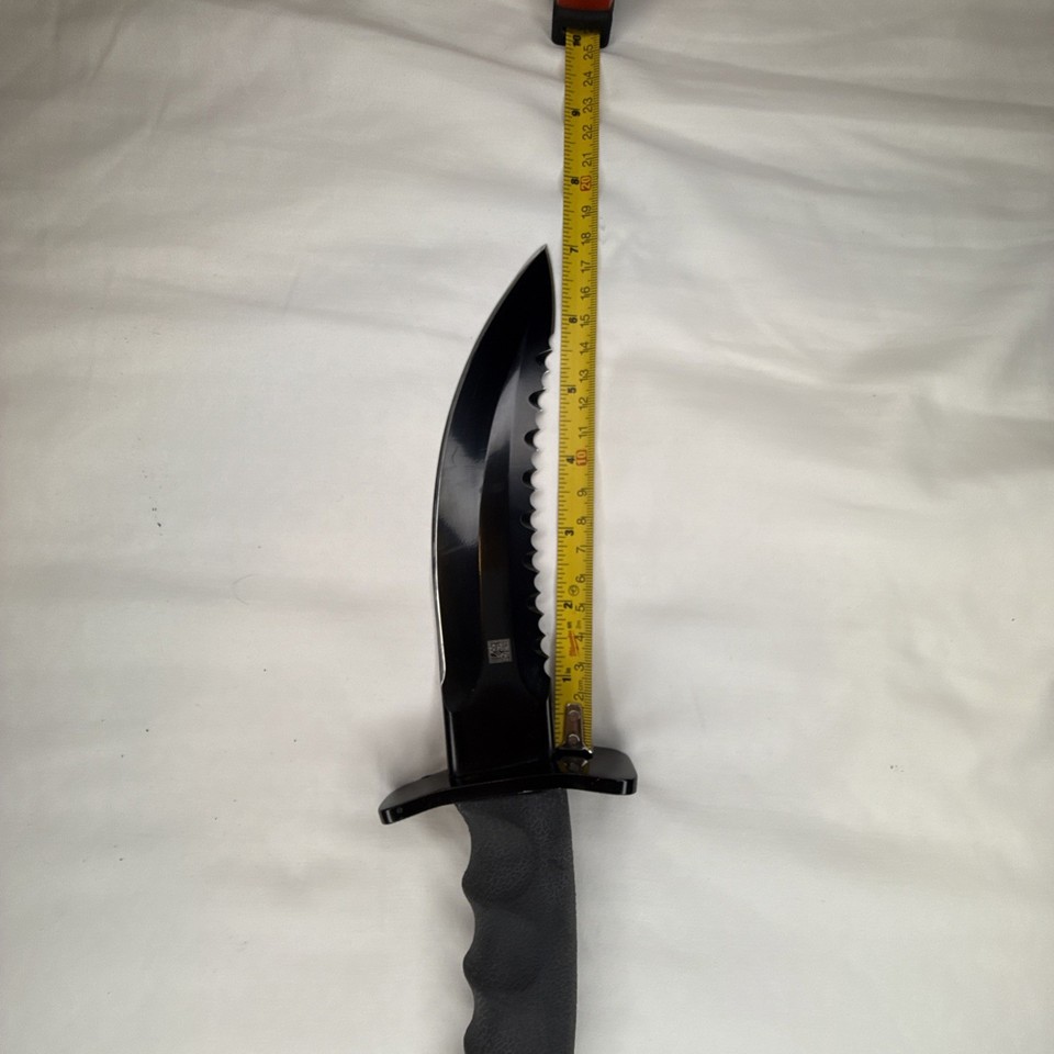 Al Mar Knife 1980s Classic Collectible 3103/BB Warrior Blade Black With ...