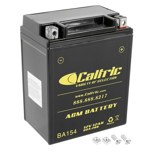 YB14L-A2 AGM Battery for Kawasaki 26012-1349 26012-1392 K26012-2141 ...