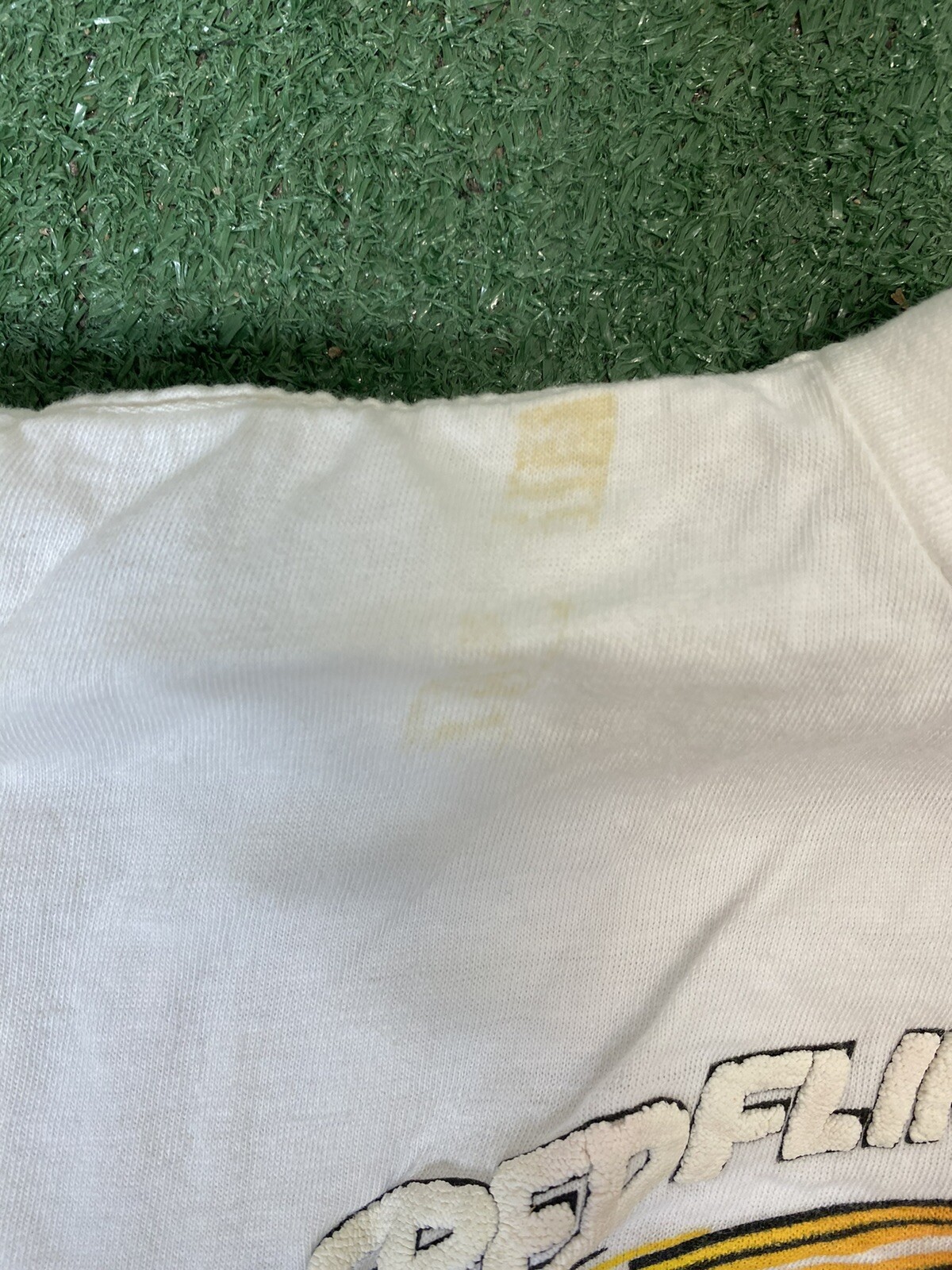 Vintage 1985 Fred Flintstone Comet Watch Society Shi… - Gem