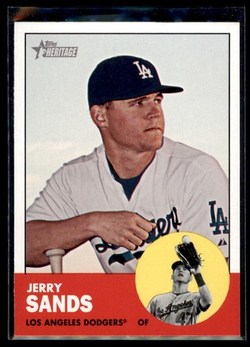 2012 Topps Heritage Jerry Sands #310 Los Angeles Dodgers | eBay