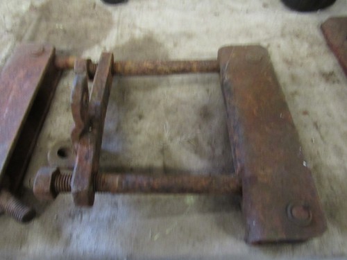 Early Farmall IH H Drawbar Cultivator Axle Mount Brackets | eBay
