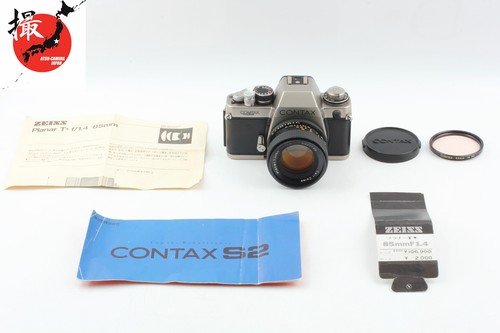 【N MINT+++】 Contax S2 60th Film Camera Body + Planar 50mm f/1.4 AEJ ...