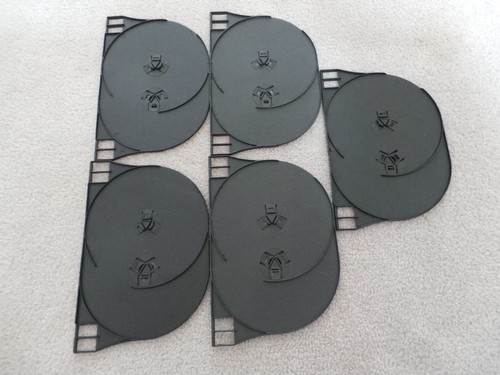Replacement CD DVD Case Swing Tray / Insert - Double Disc Holder ...
