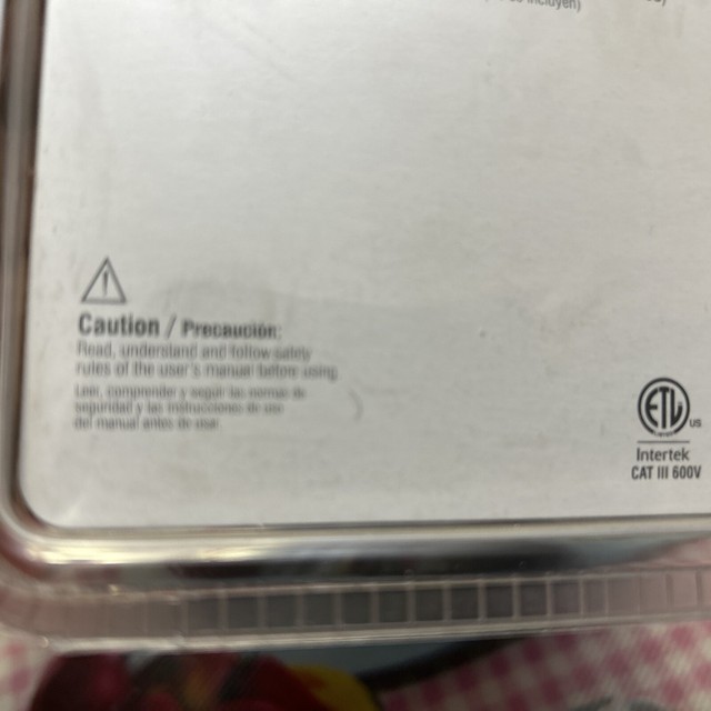 No1 Commercial Electric MS8301A Manual Ranging Digital Multimeter for ...