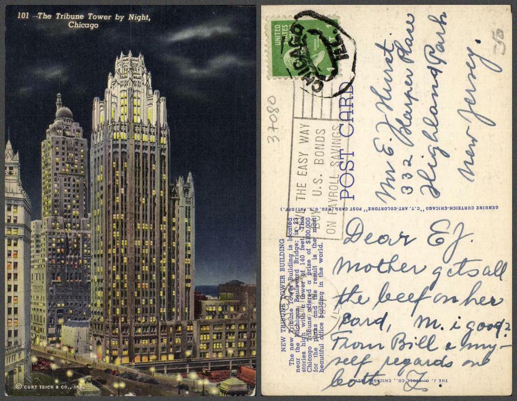 ILLINOIS Chicago VINTAGE POSTCARD | eBay