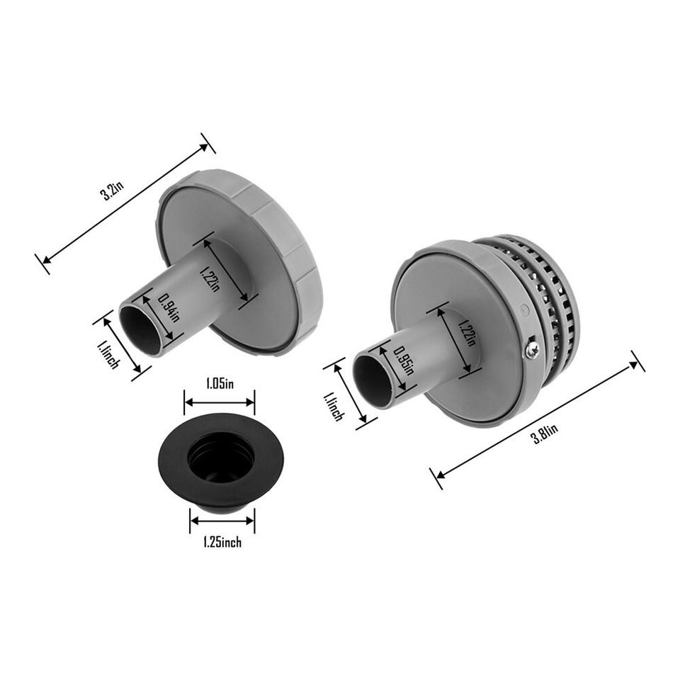 Intex 25022E Above Ground Swimming Pool Water Jet Connector Replacement ...