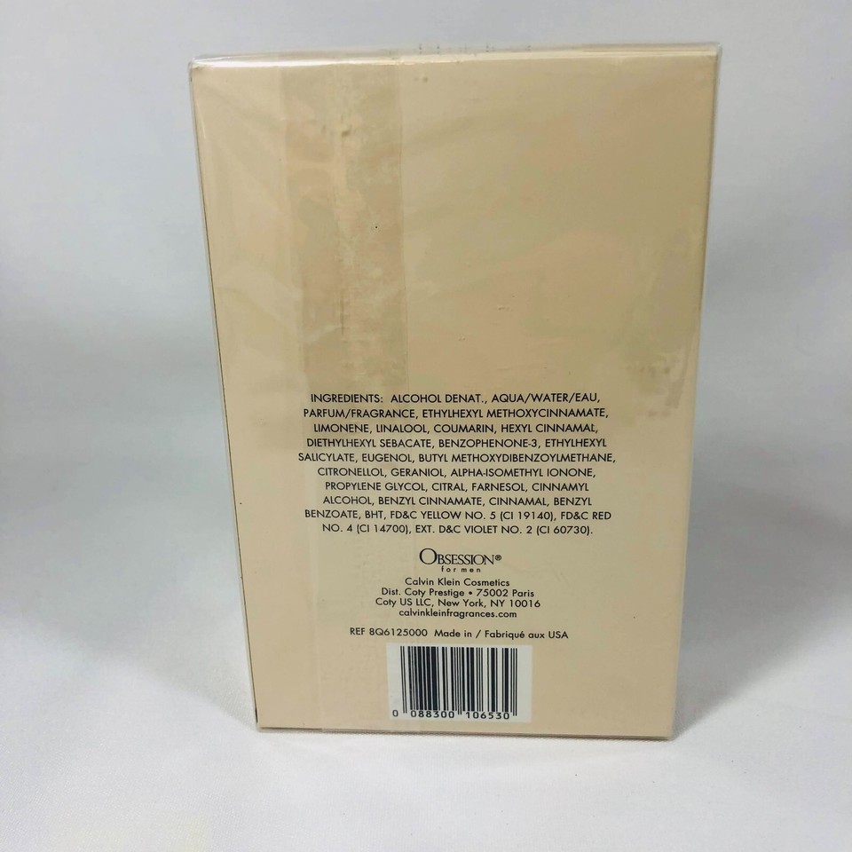 Obsession by Calvin Klein 4 oz After Shave Lotion for Men NEW IN BOX | eBay