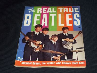 1964 THE REAL TRUE BEATLES MAGAZINE - THE BEATLES FRONT COVER - E 16083 ...