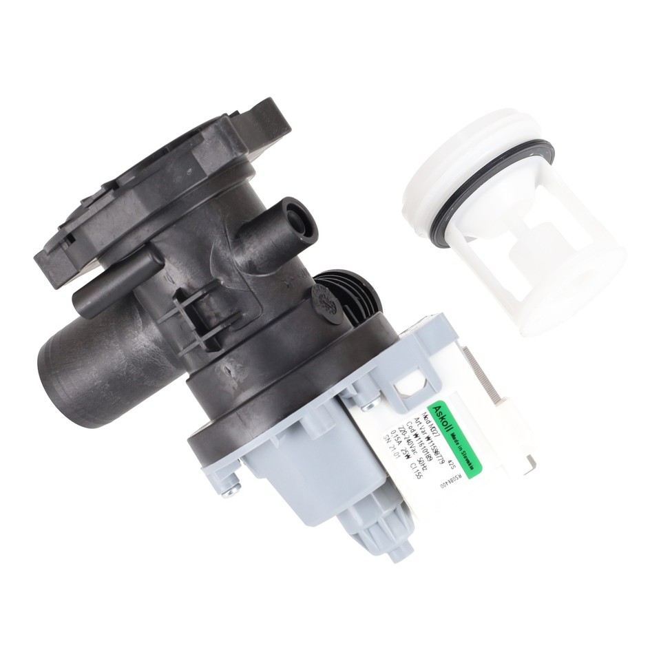 Hotpoint Washing Machine Pump Drain Pump & Filter GENUINE For ...