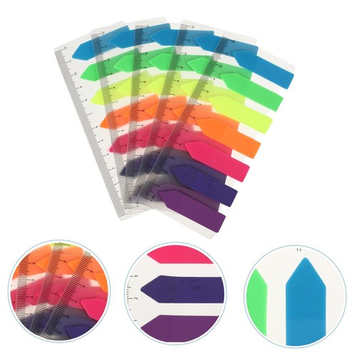 10 Pcs Note Paper Page Markers, Adhesive Index Tabs Student School ...