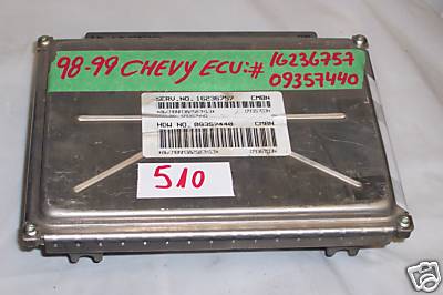*1998-1999- CHEVY GM ECU/ECM 16236757 CMBH /9357440 Control Module (510 ...