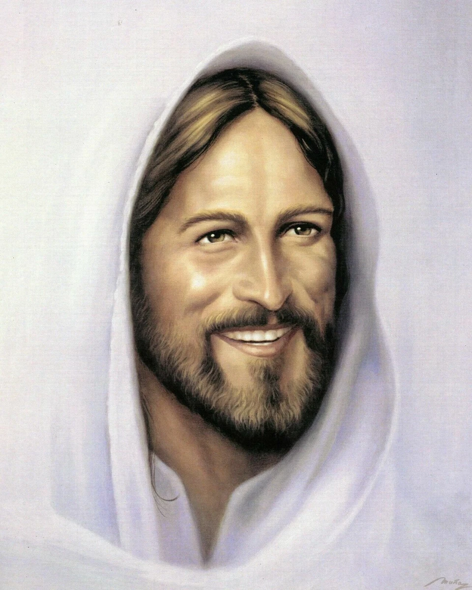 Jesus Smiling Sketch