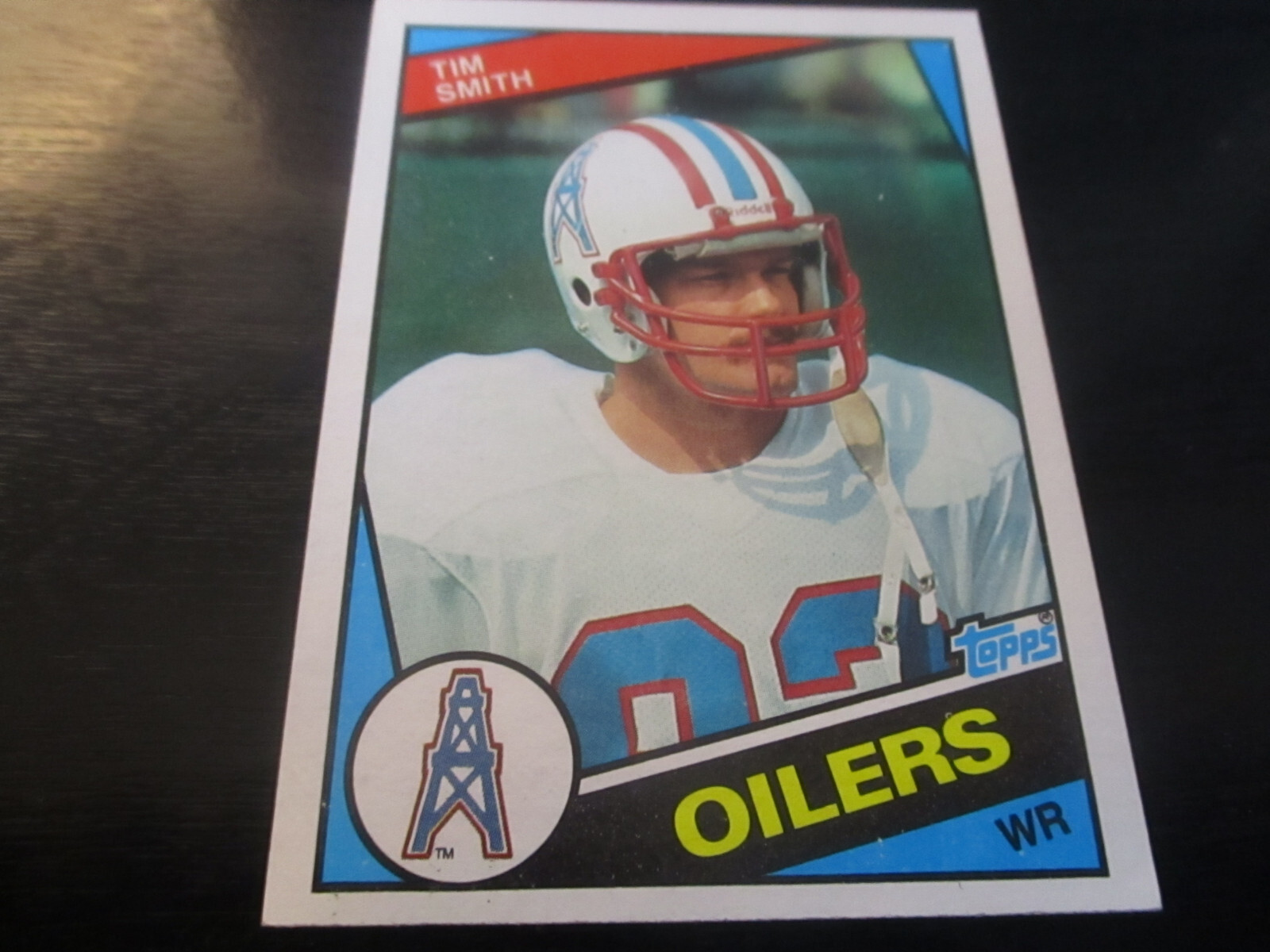 tim smith (houston oilers - wr) 1984 TOPPS card #82 nr/mint condition ...