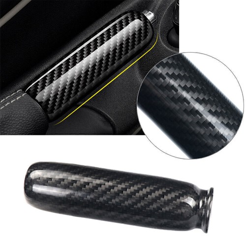 Carbon Fiber Handbrake Cover Handle Protector For Mini Cooper R50 R52 ...